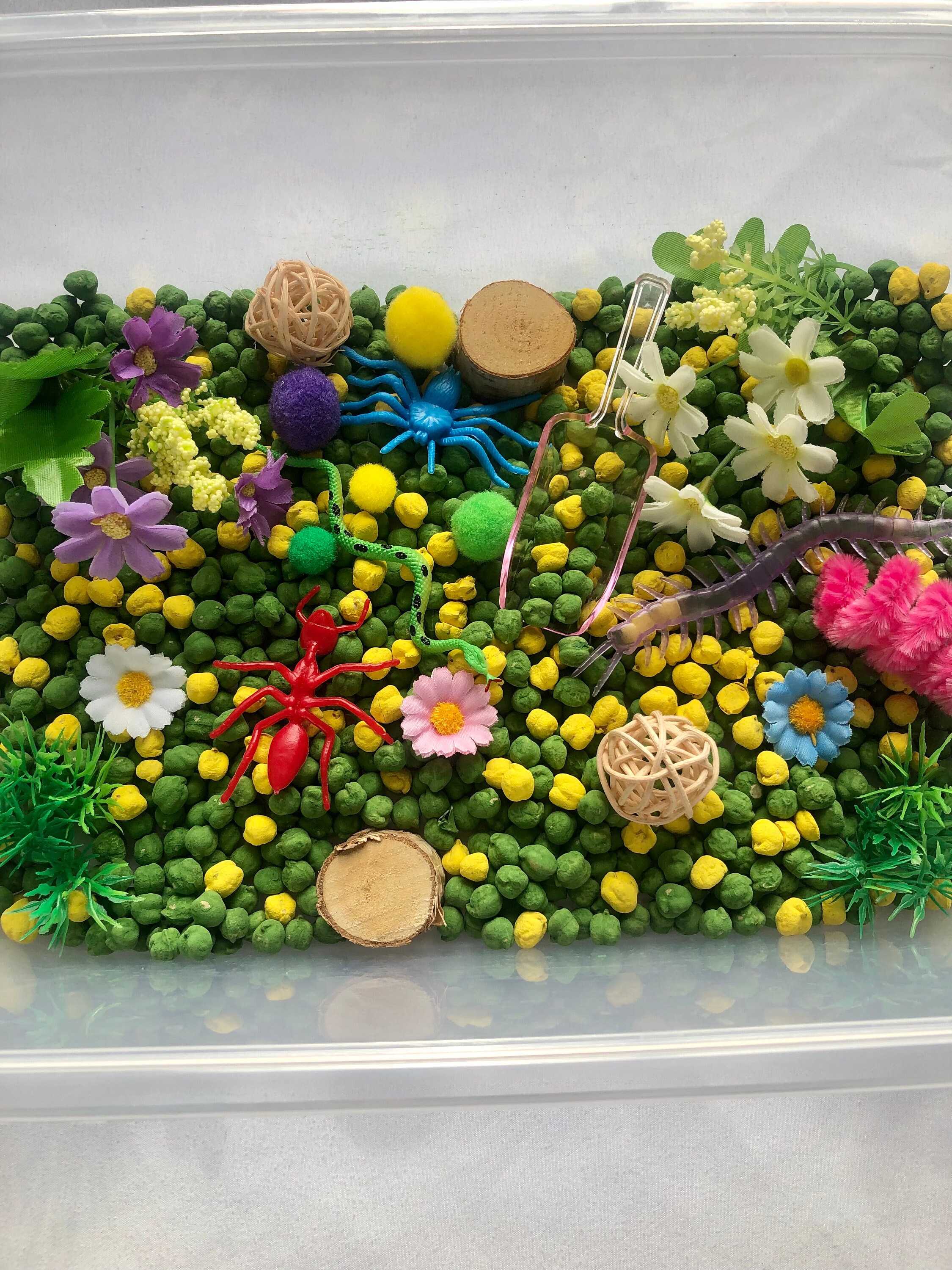 Sensory Kit/spring Sensory Bin/flower Sensory Bin/garden Sensory Bin ...