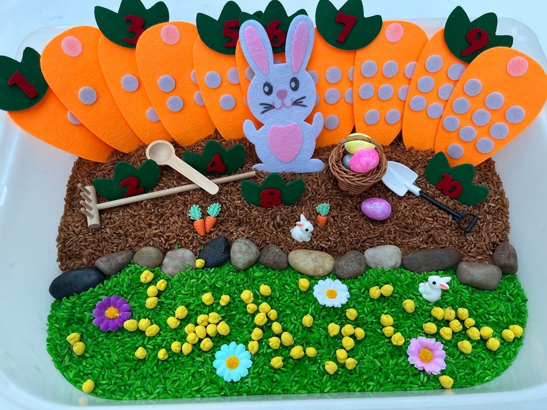 Easter Sensory Kit/spring Sensory Bin/counting Sensory Bin ...