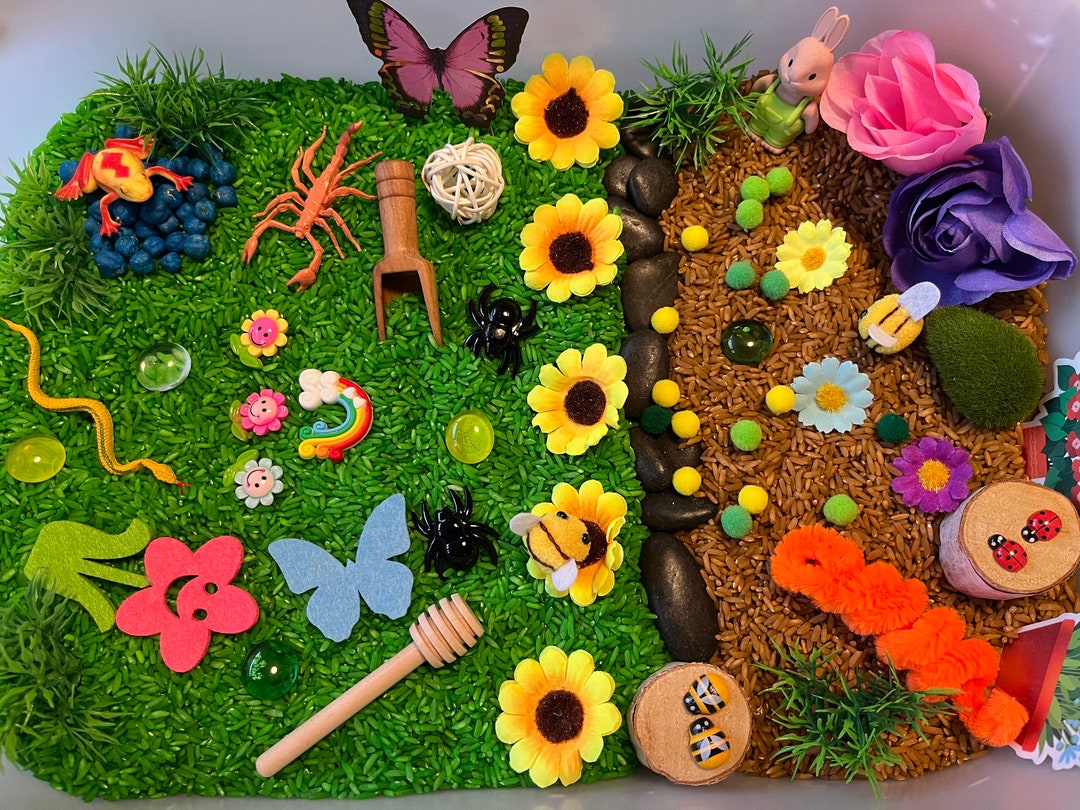 Spring Sensory Kit/bug Sensory Bin/insects Sensory Bin/sensory Play ...
