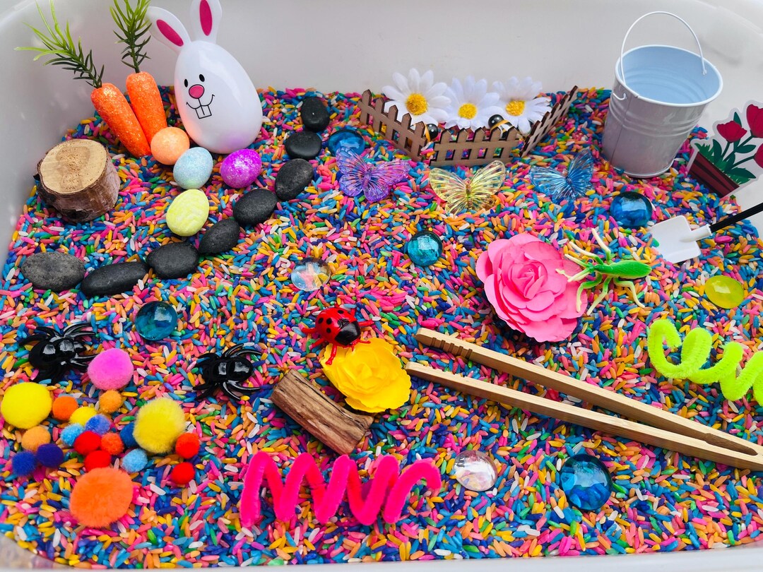 Sensory Kit/spring Sensory Bin/ I Spy Sensory Bin/developmental Toy ...