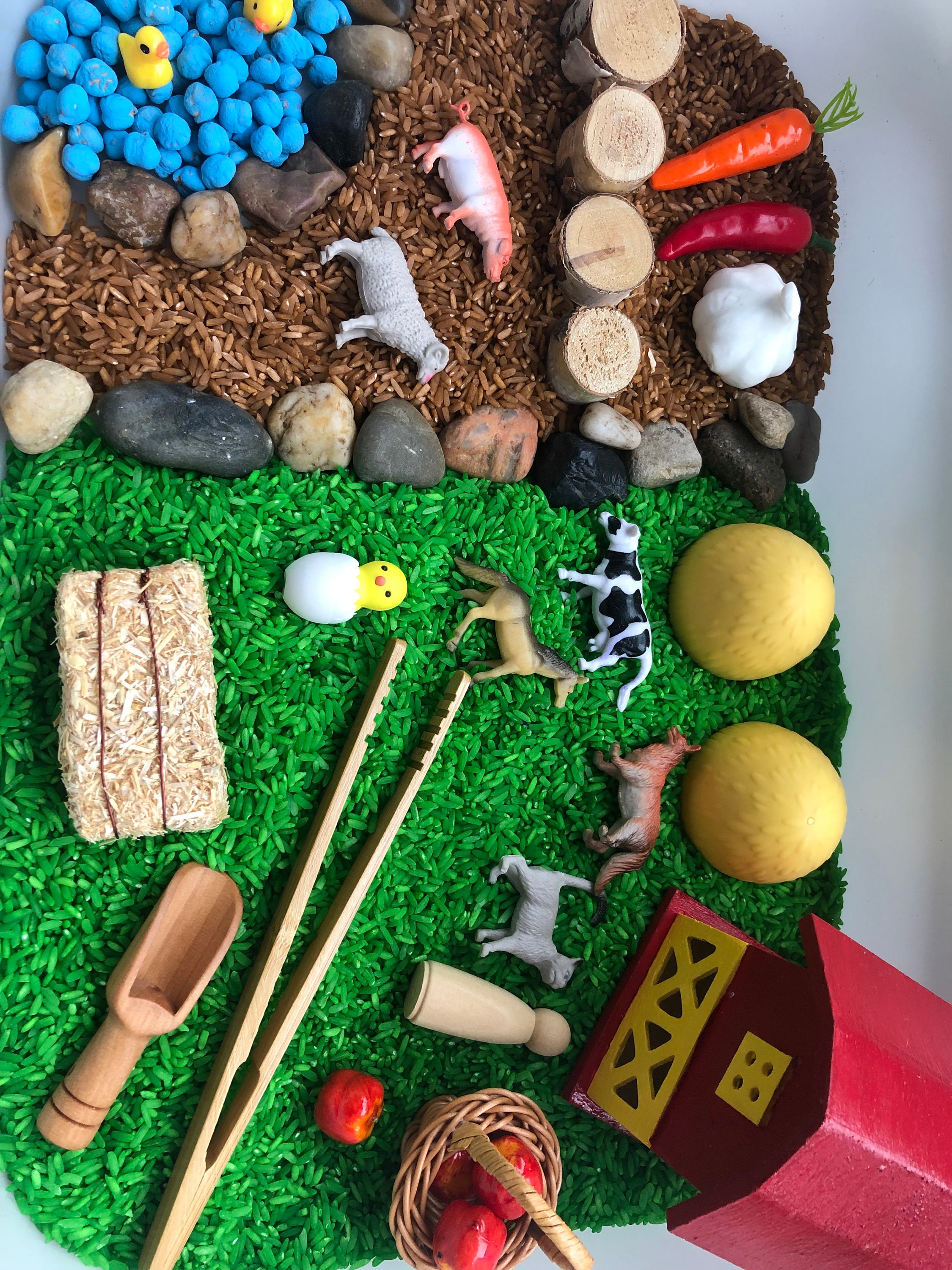 Sensory Bin For Farm Animals at Daniel Gilmore blog