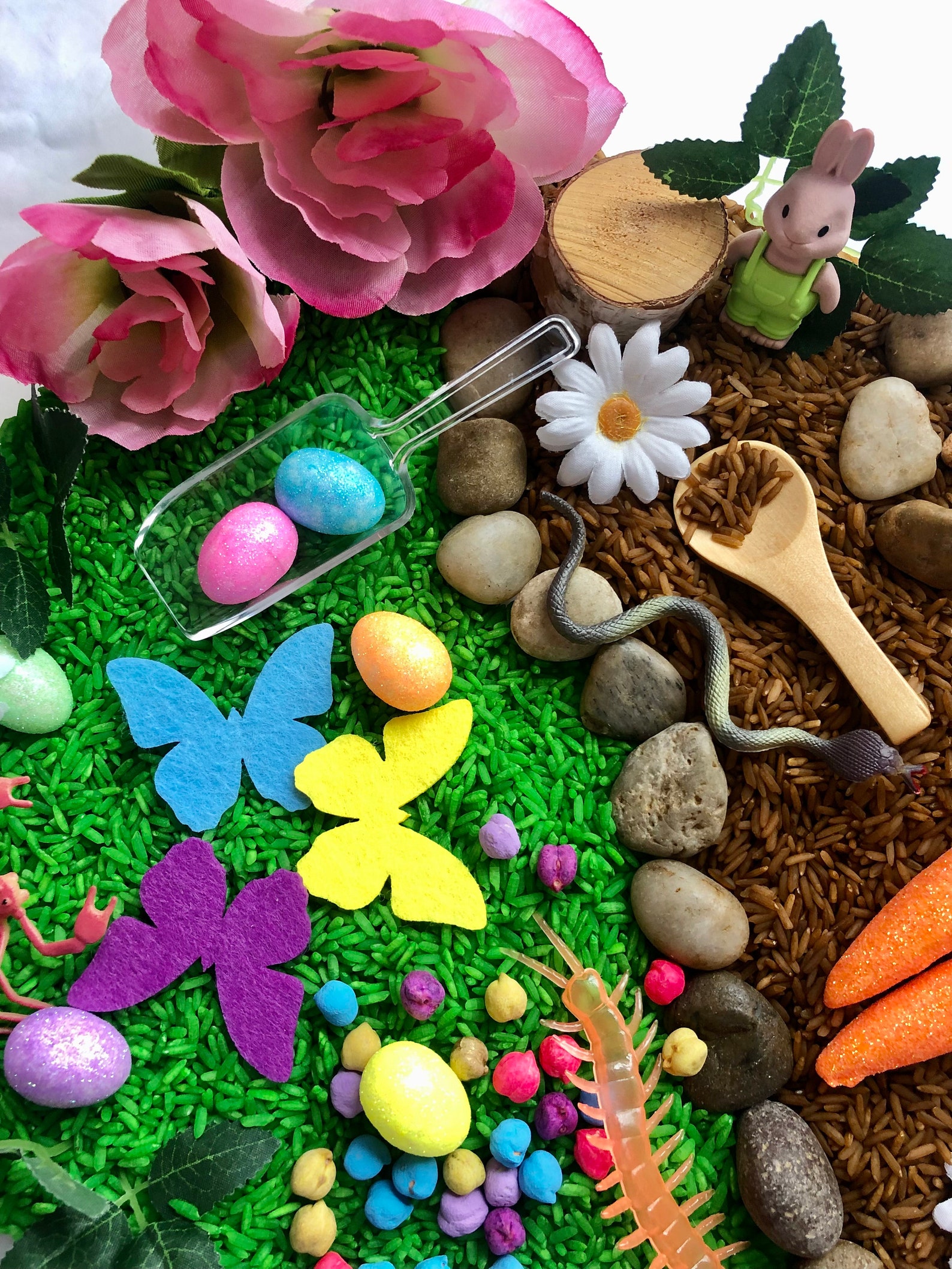 Spring Sensory Kit/easter Sensory Bin/garden Sensory Bin/developmental ...