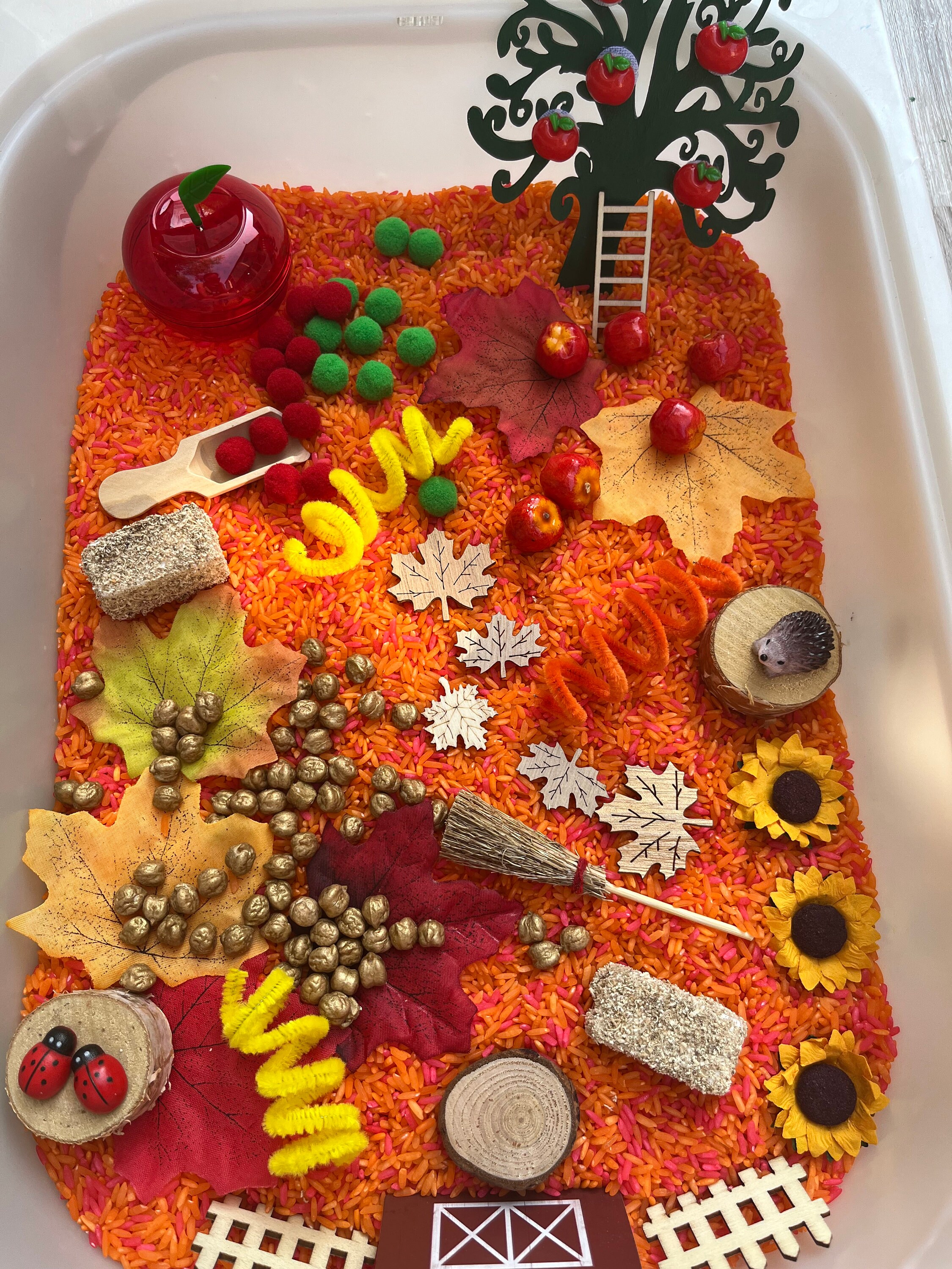 Apple Picking Sensory Bin/sensory Kit/fall Sensory - Etsy