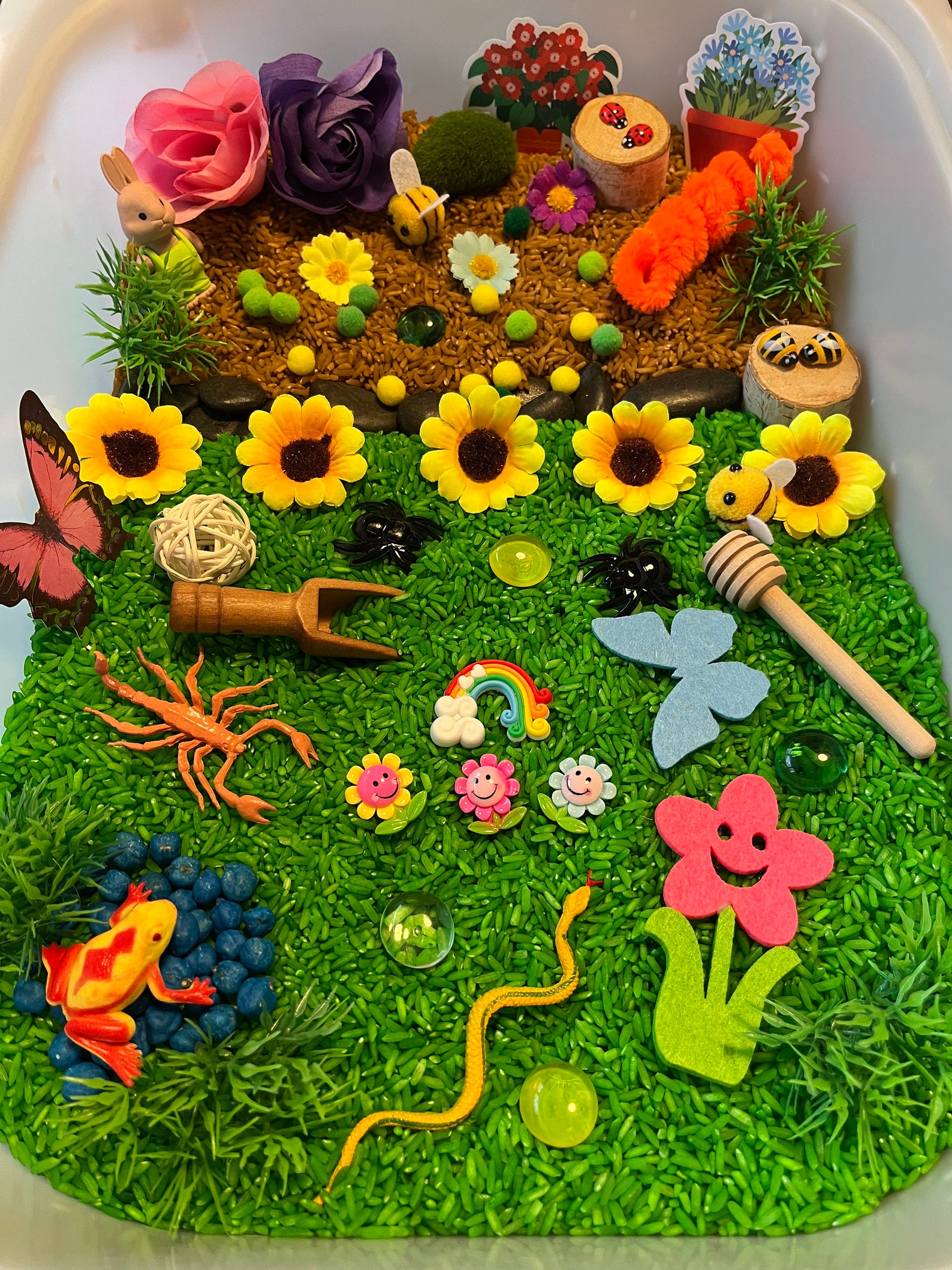 Spring Sensory Kit/bug Sensory Bin/insects Sensory Bin/sensory Play ...