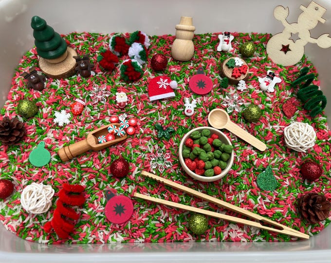 Winter Sensory Kit - Winter Busy Box - Christmas Sensory Bin - Gift for ...