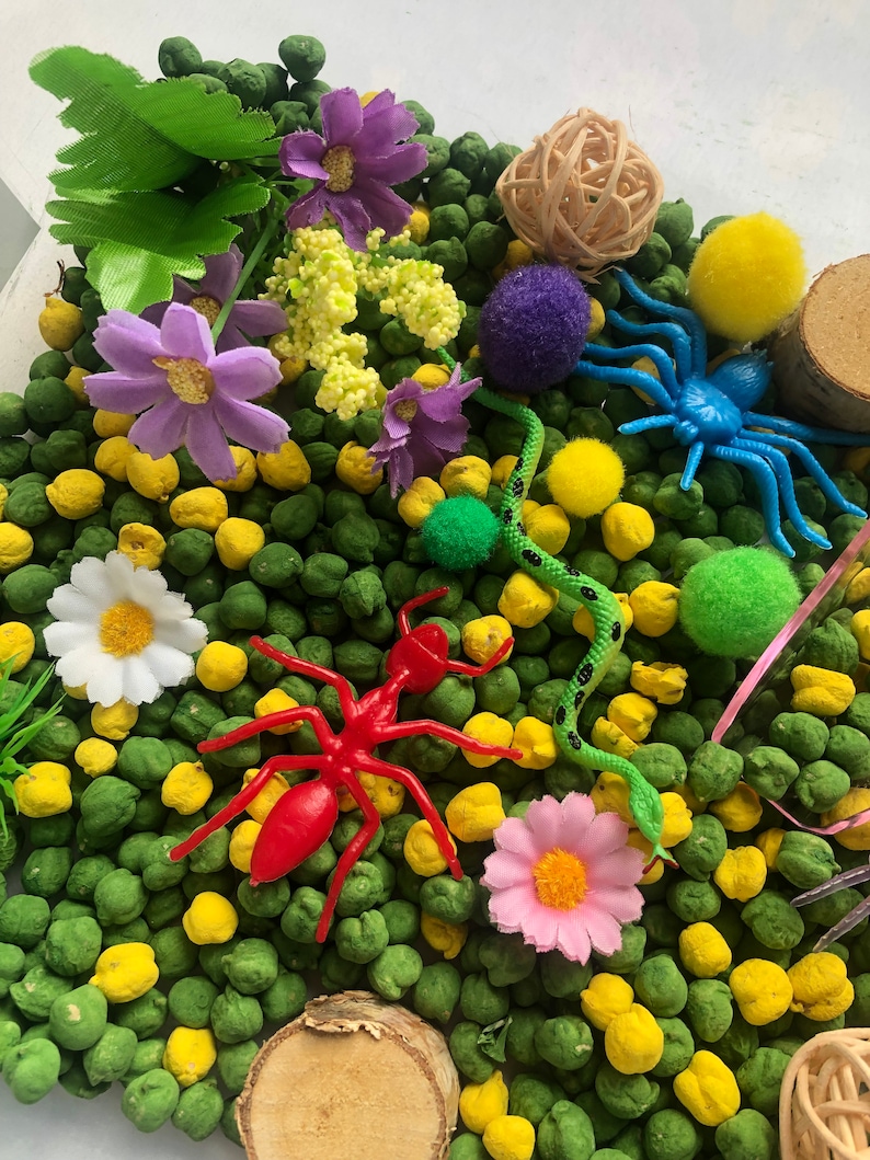 Sensory Kit/spring Sensory Bin/flower Sensory Bin/garden Sensory Bin ...