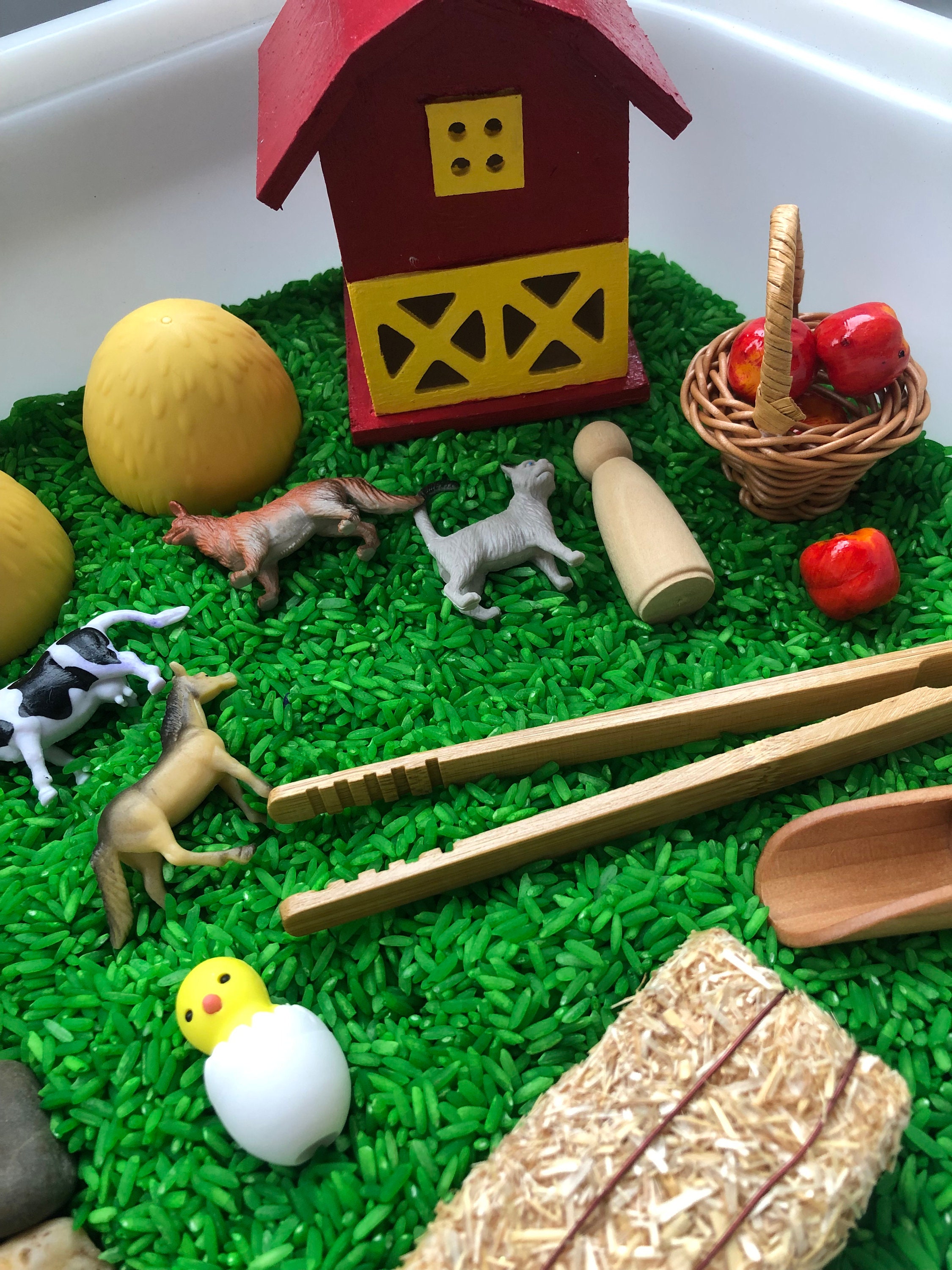 Sensory Bin For Farm Animals at Daniel Gilmore blog