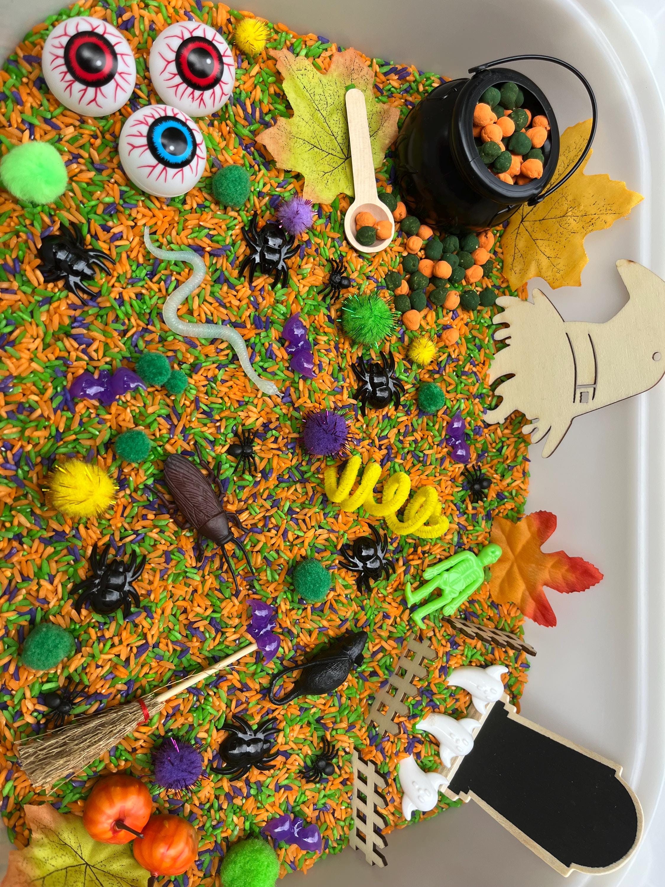 Halloween Sensory Bin/fall Sensory Bin/sensory Kit/sensory Bin/sensory ...
