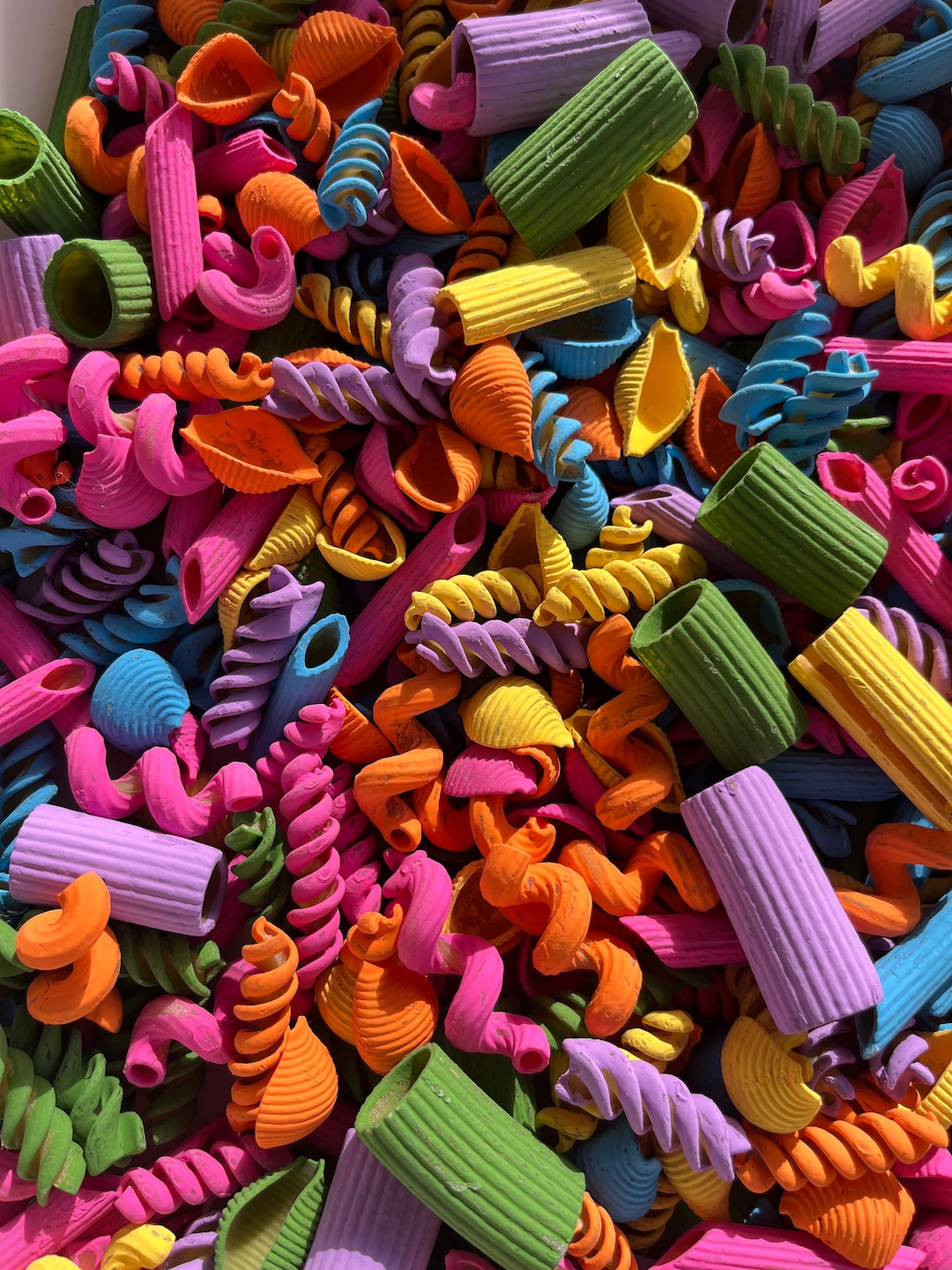 Sensory Filler/montessori/rainbow Sensory Filler/sensory Pasta/sensory ...