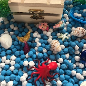 Sensory Kit/mermaid Sensory Bin/sensory Bin/sea Animals Sensory Bin ...