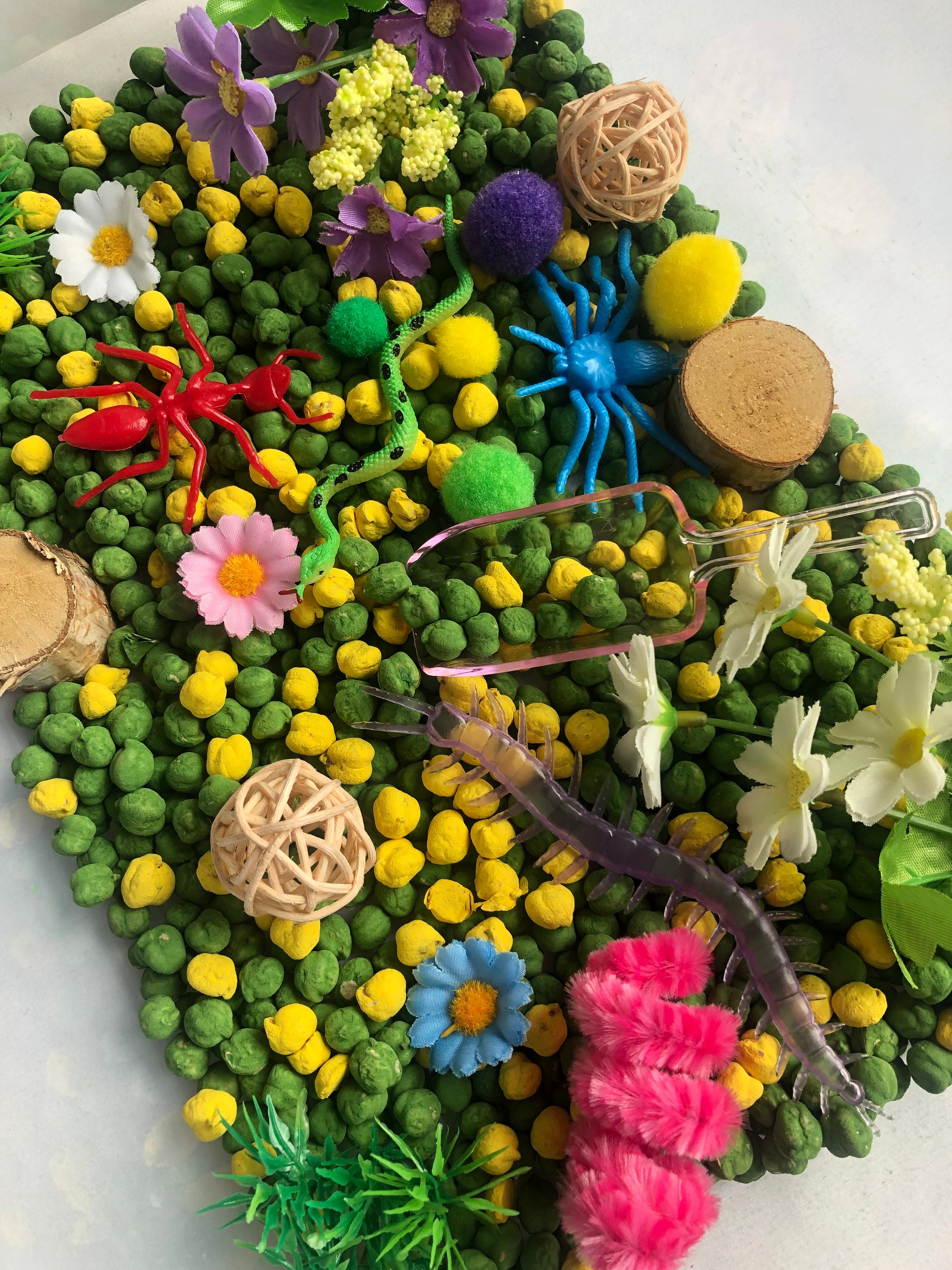 Sensory Kit/spring Sensory Bin/flower Sensory Bin/garden Sensory Bin ...