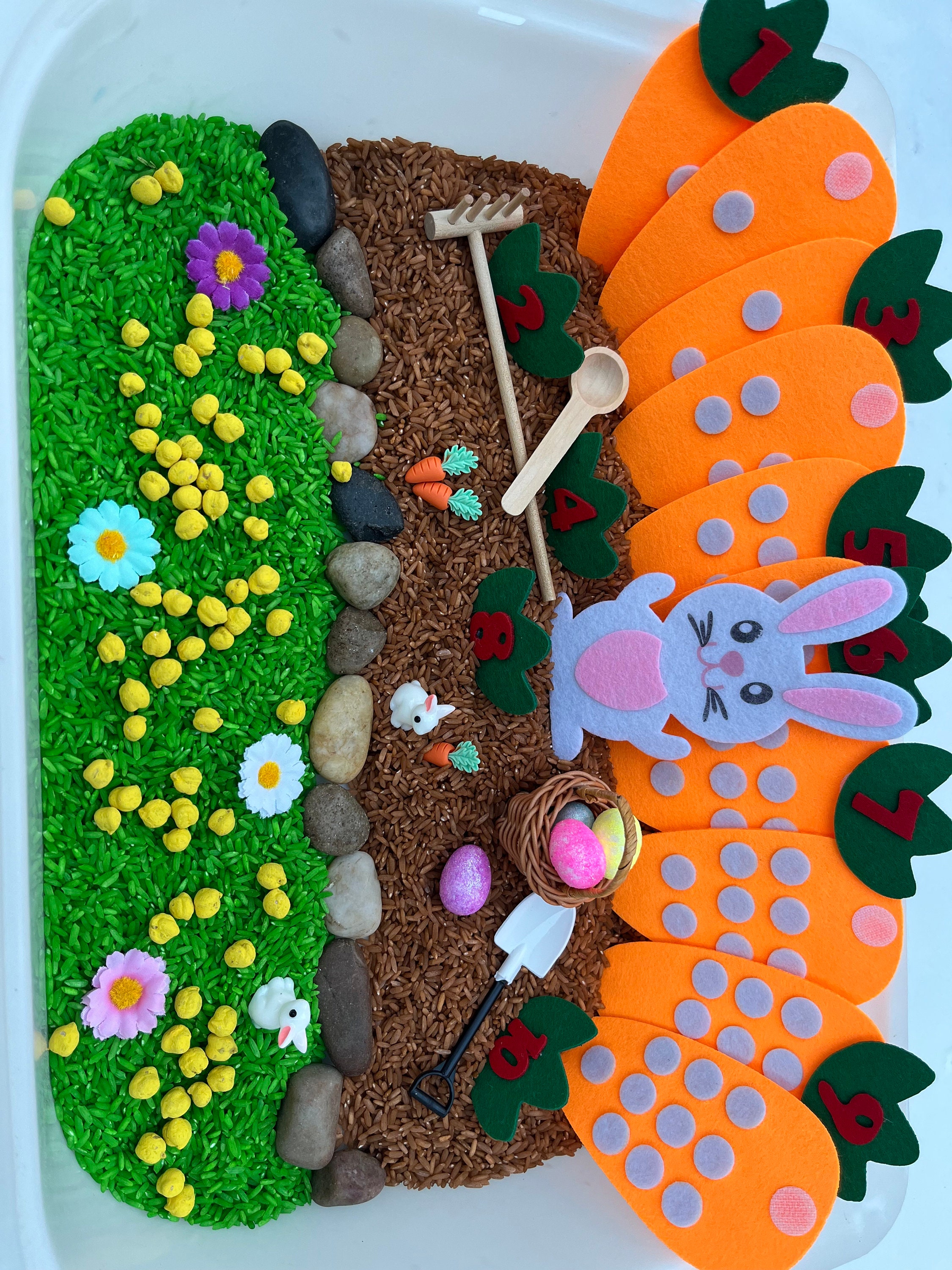 Easter Sensory Kit/spring Sensory Bin/counting Sensory Bin ...