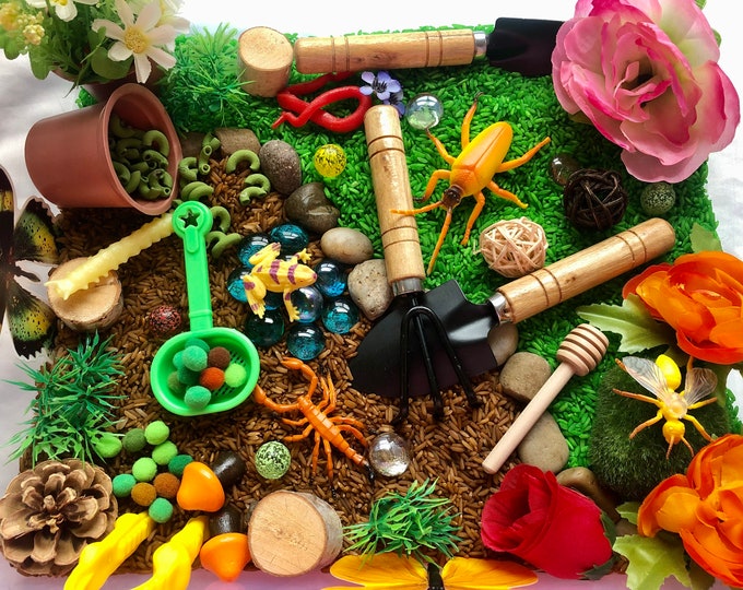 Butterfly Sensory Bin Set Small, Insect Sensory Kit , Sensoryplay ...