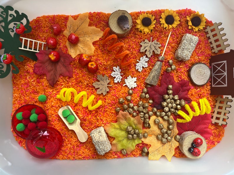 Apple Picking Sensory Bin/sensory Kit/fall Sensory - Etsy