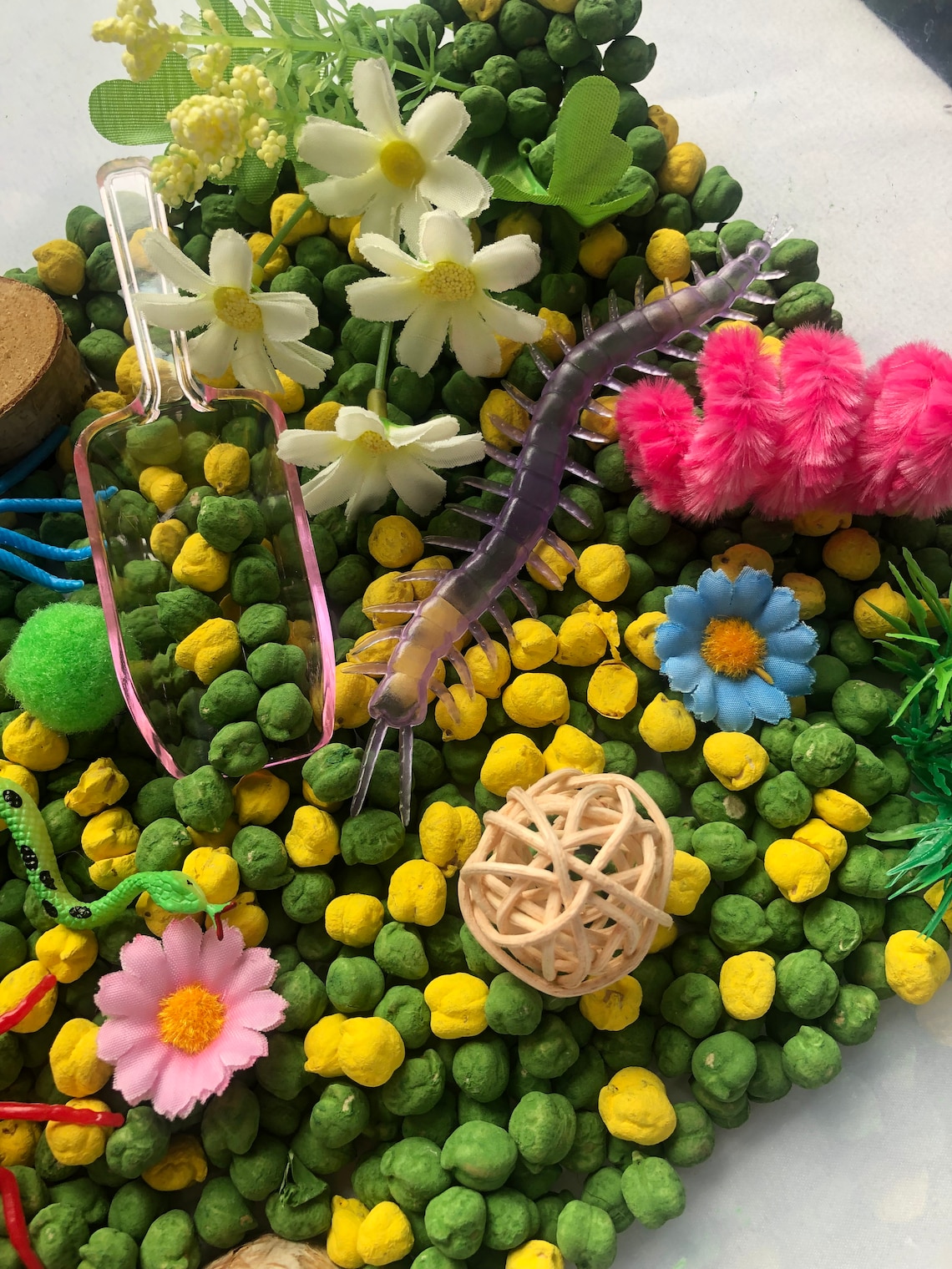 Sensory Kit/spring Sensory Bin/flower Sensory Bin/garden Sensory Bin ...