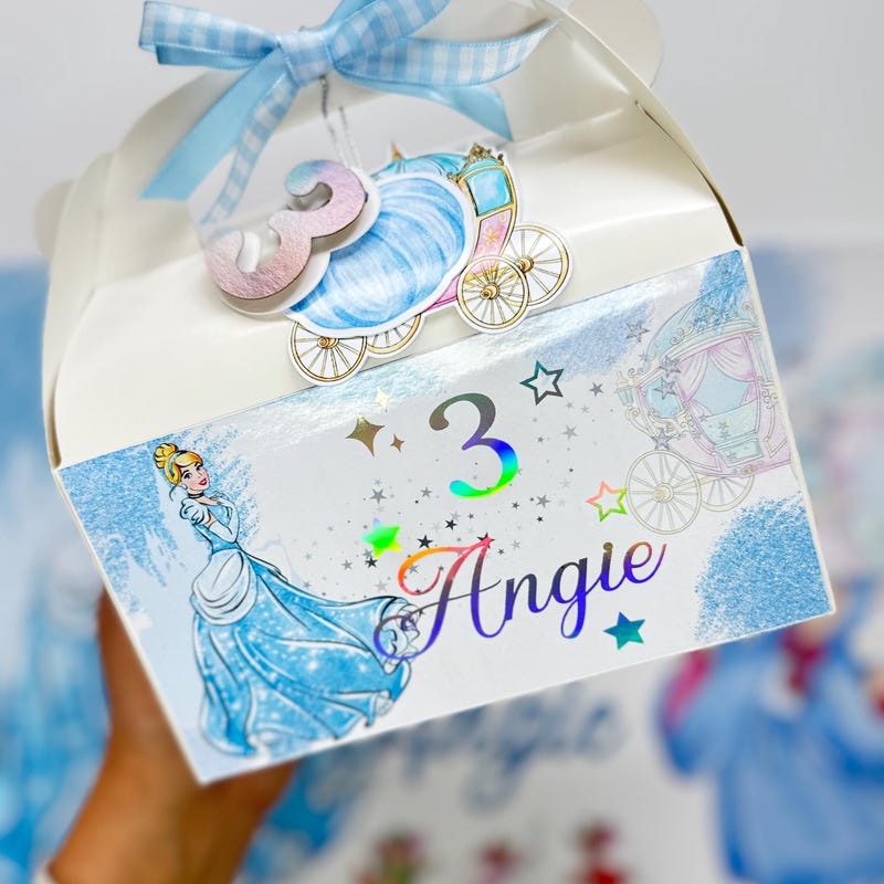 Cinderella Candy Box - Etsy