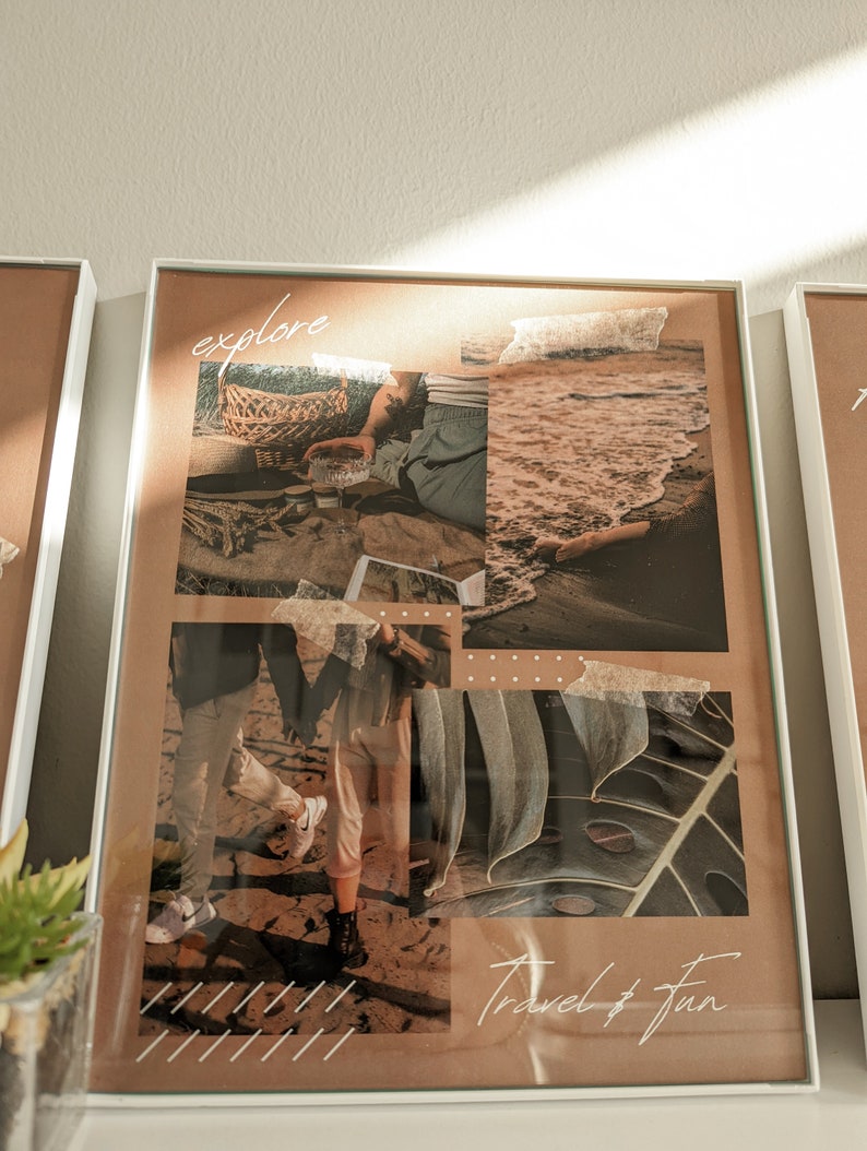 Digital Vision Board, Fully Editable Vision Board, Downloadable Vision ...