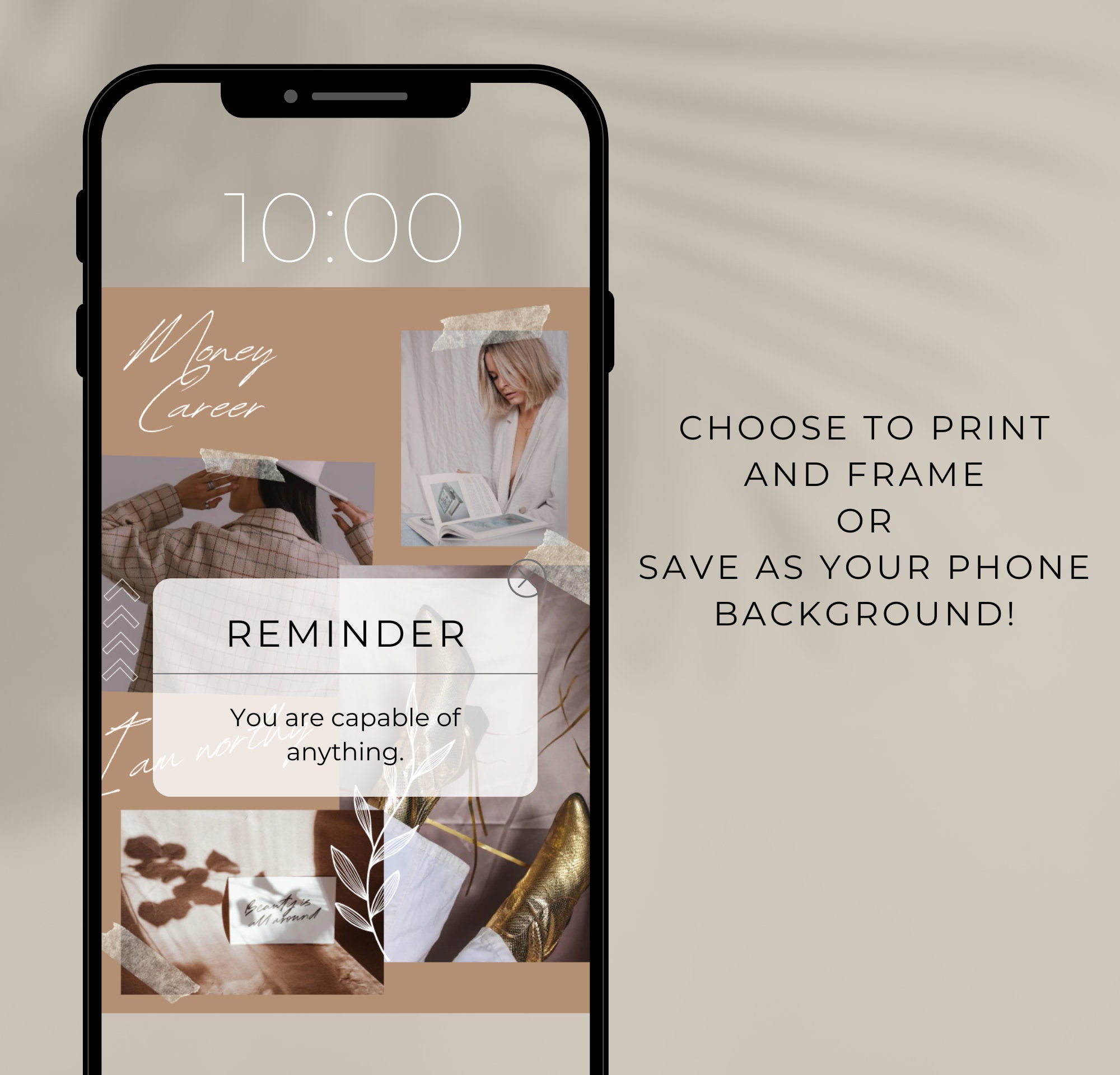 Digital Vision Board, Fully Editable Vision Board, Downloadable Vision ...
