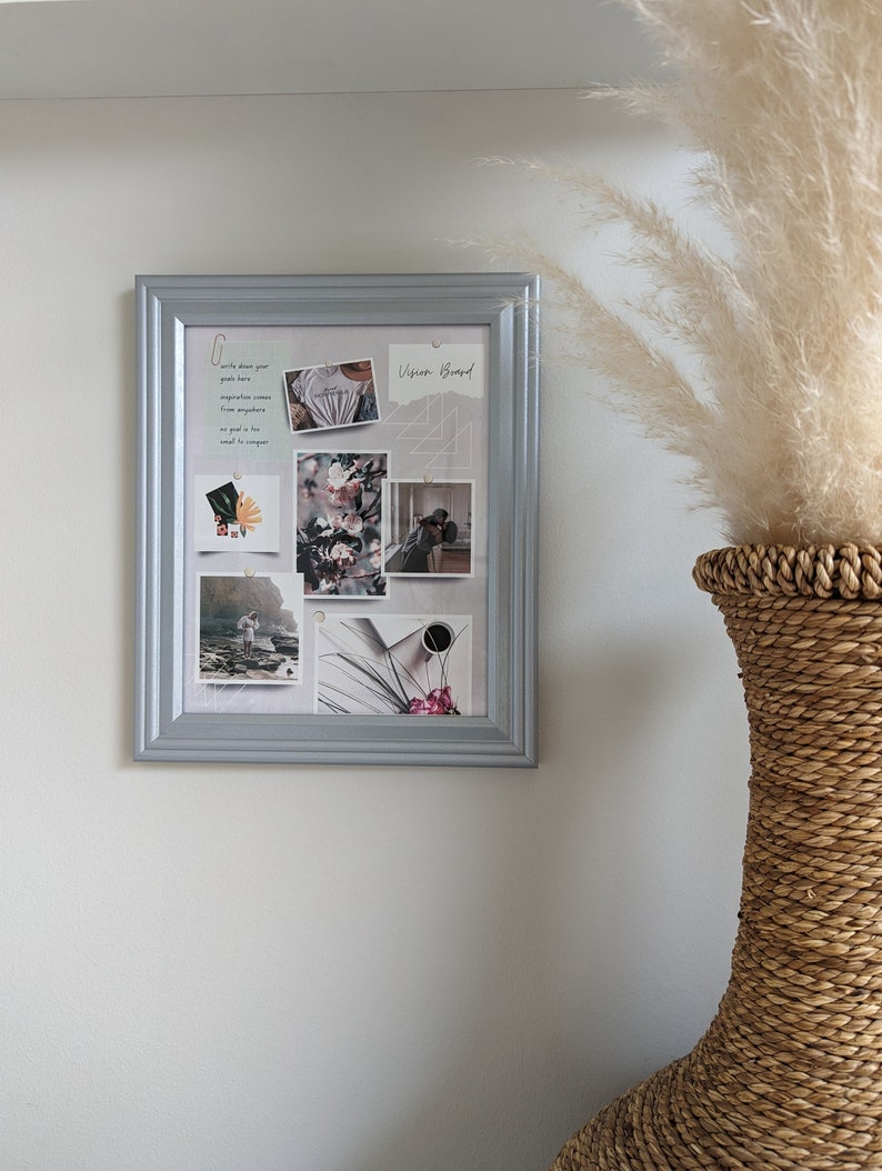 2024 Vision Board, Downloadable Vision Goal Template - Etsy