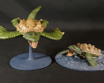 Dragon Turtle Mini DND Pathfinder Dungeons & Dragons RPG Tabletop ...