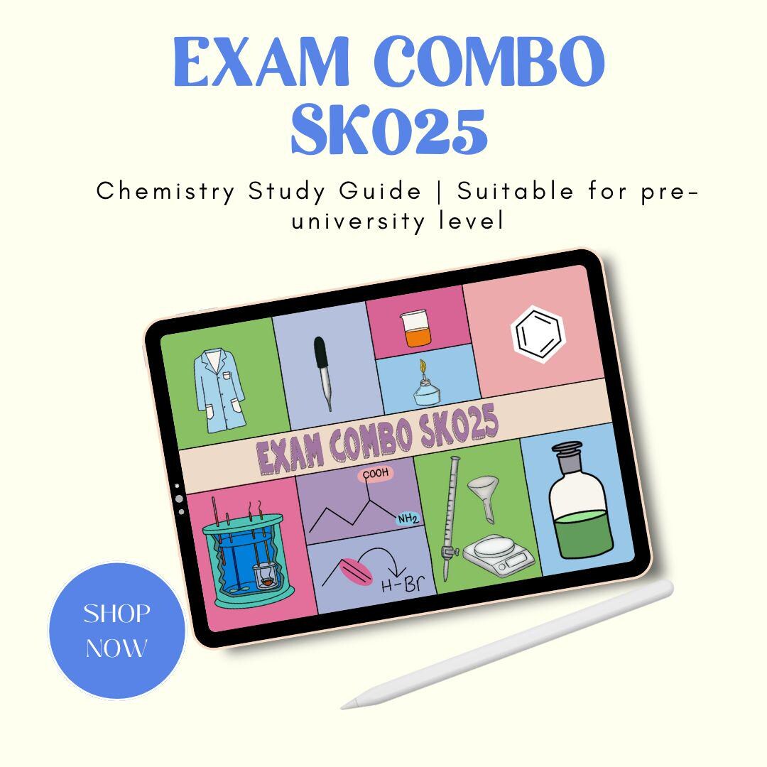 Exam Combo SK025 (for Matriculation Students) - Etsy
