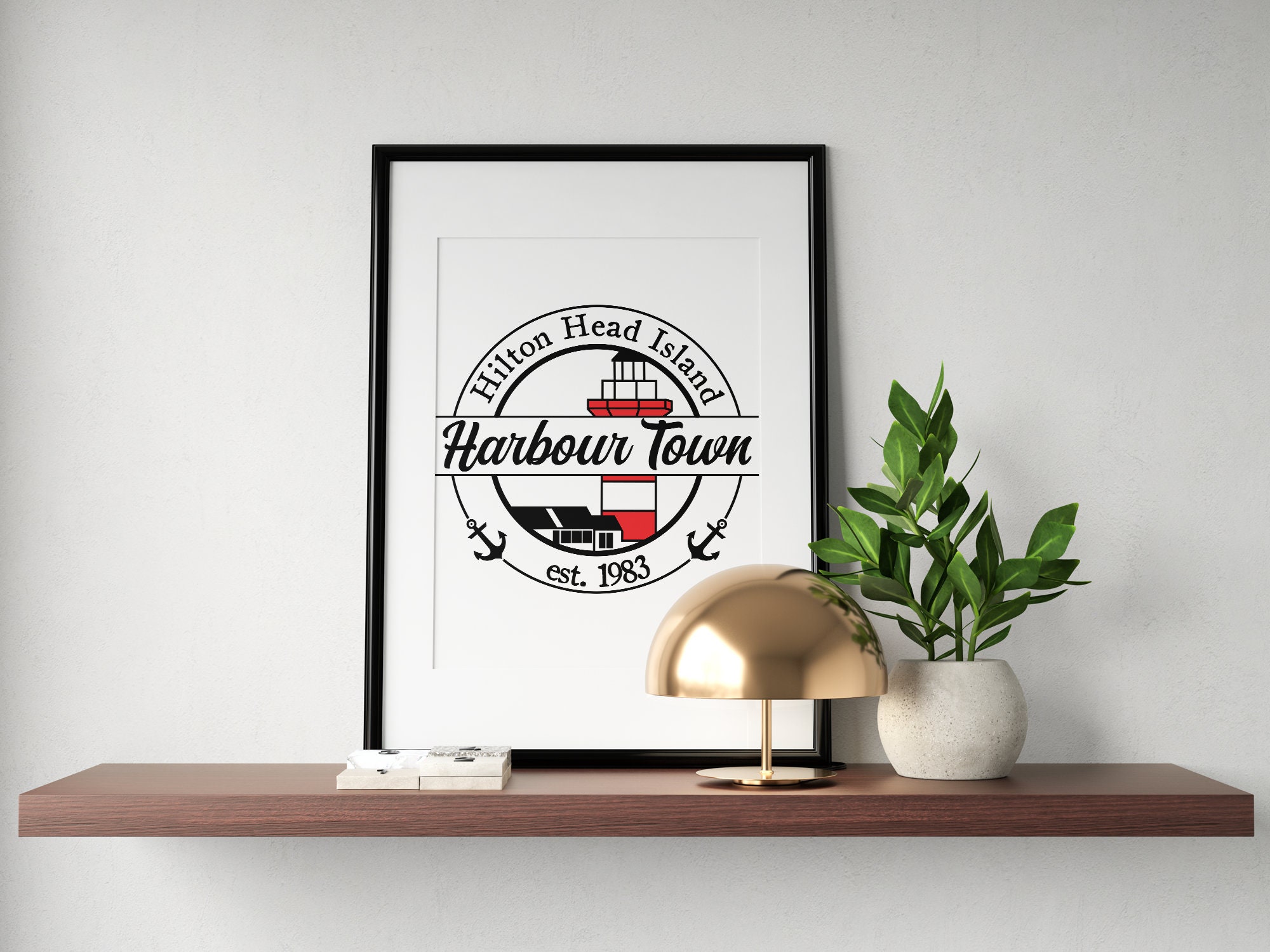 Harbour Town | Digital Download | Hilton Head Island, SC | SVG | Cricut ...
