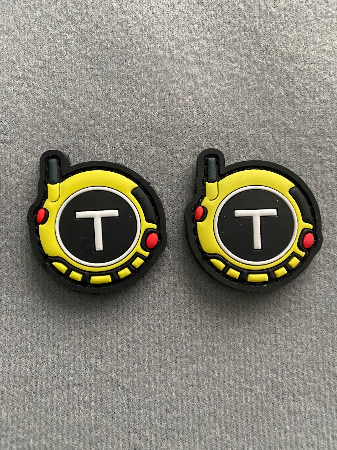Teen Titans Communicator Small PVC Patch, Ranger Eye Set of 2 Patches ...
