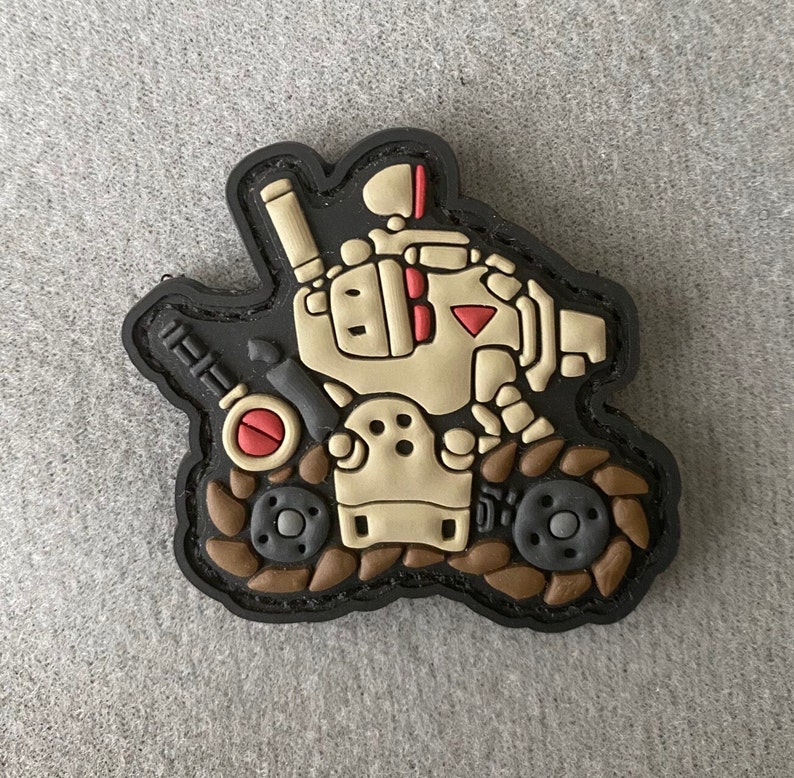 Metal Slug Tank Small Pvc Patch - Etsy