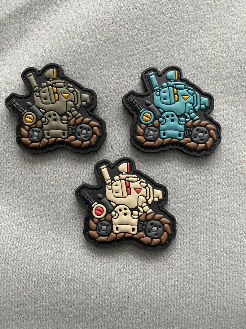 Metal Slug Tank Small Pvc Patch - Etsy