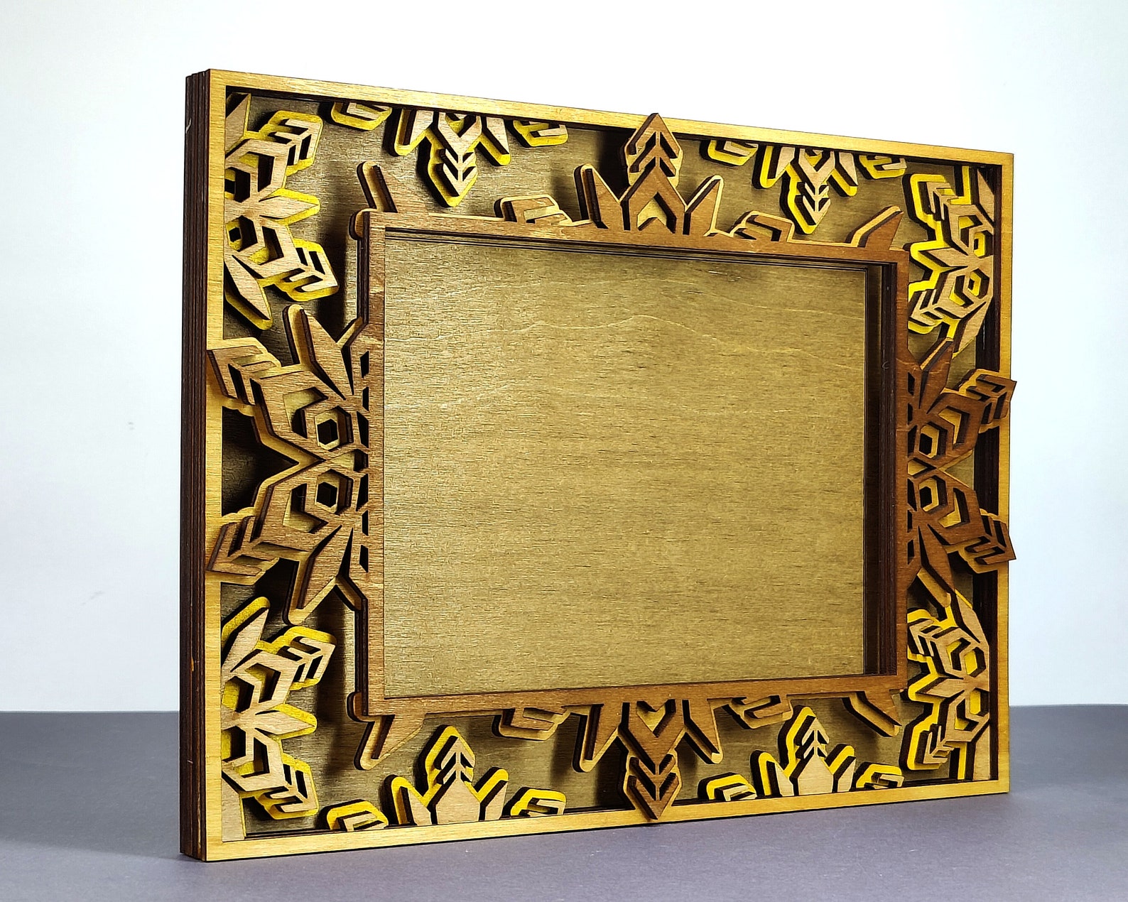 Photo Frame, Laser Cut, CNC Files, SVG Files for Laser Cutting 5 Layer ...