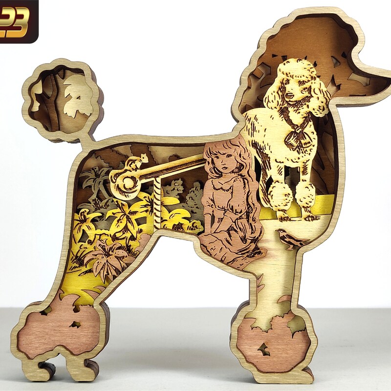 Poodle Svg - Etsy