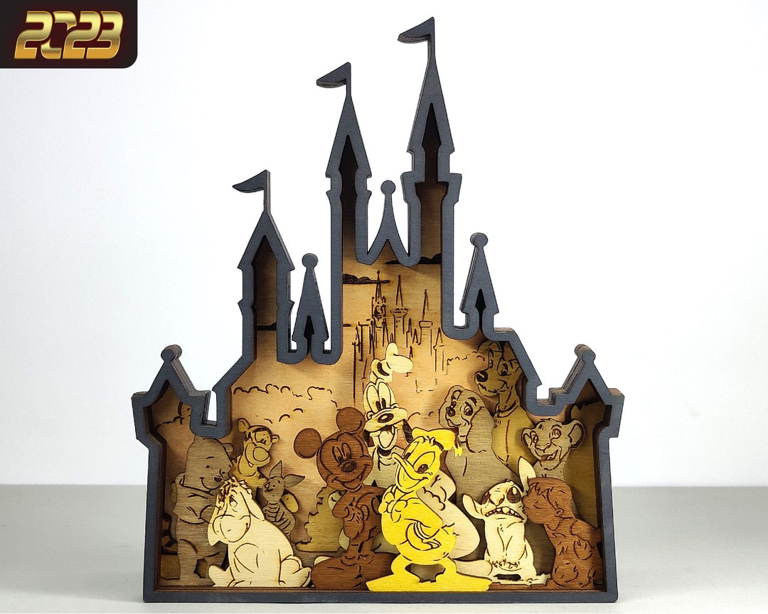 Laser Cut Files - 7 Layer Art Piece for Glowforge - Etsy Canada