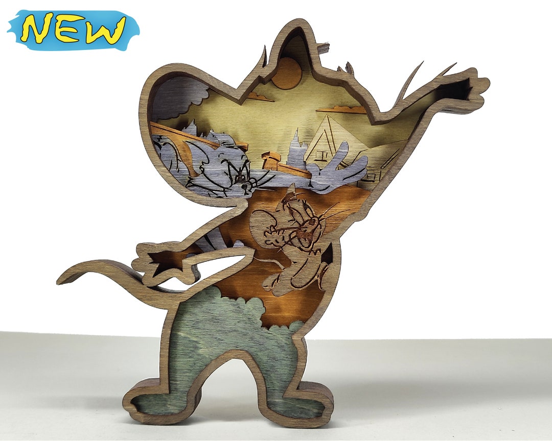 Laser Cut Files 8 Layer Art Piece for Glowforge Multi-layer - Etsy UK