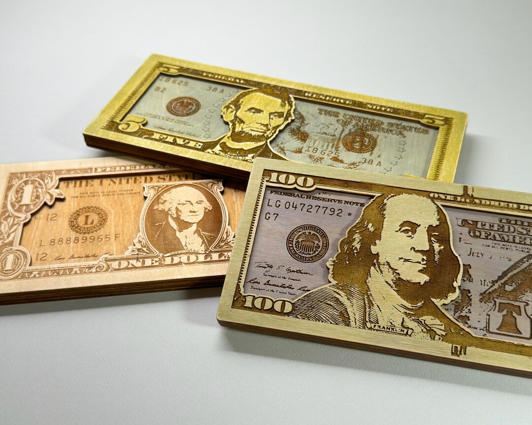 One Dollar SVG, Five Dollars SVG, One Hundred Dollars SVG, Money Svg ...