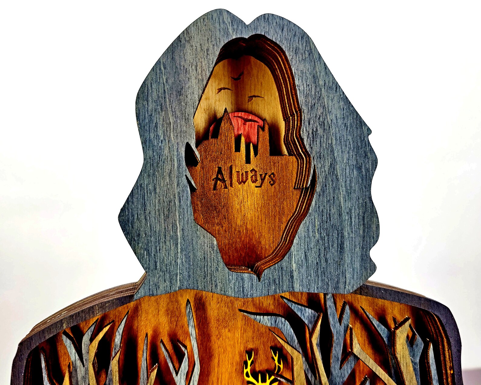 Snape SVG Always Svg Laser Ready Files 7 Layer Art Piece - Etsy