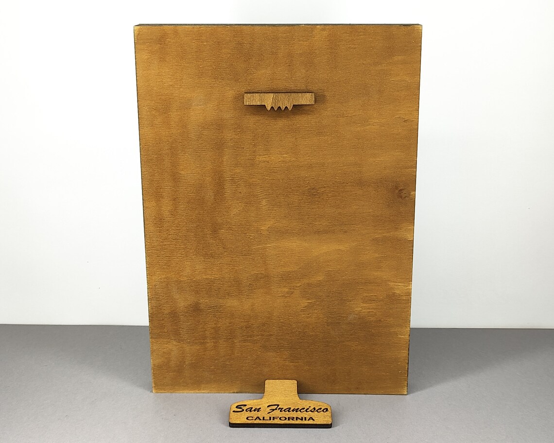 San Francisco SVG California Laser Cut Files 7 Layer Art - Etsy