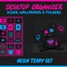 Neon Teddy Dark Theme Custom Night Darkmode Folders Icons Wallpaper Set ...