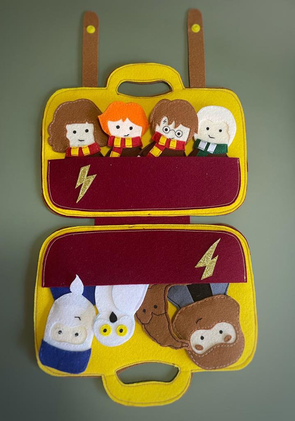 Finger Puppets Set Finger Theater Felt Finger Toys Toddler | Etsy