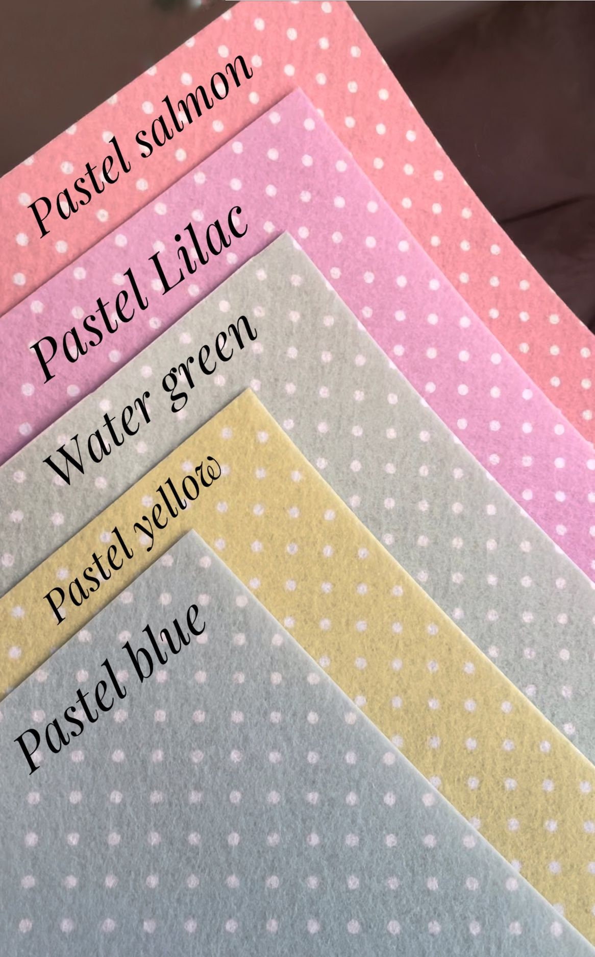 Printed Felt,felt Polka Dots Printed,hard Felt and Soft Felt Sheets ...