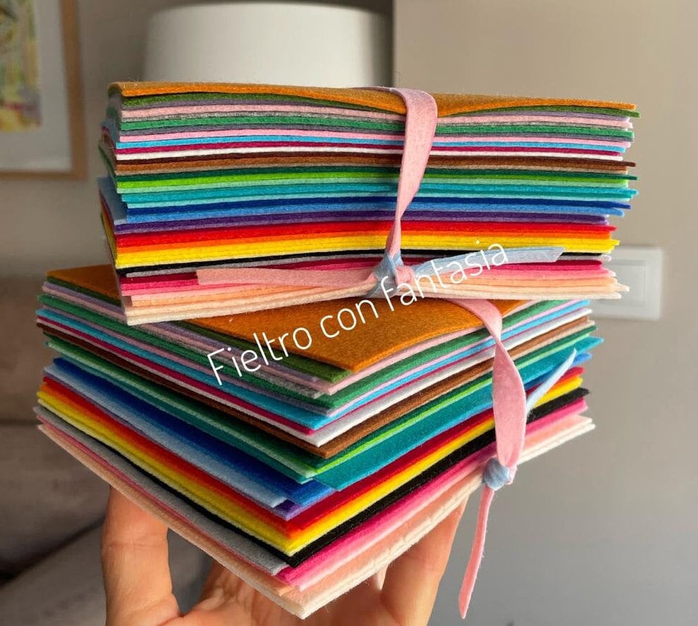 Hard Korean FELT 1.2mm Thick Sheets.41 Colors.hard Felt Sheets ...