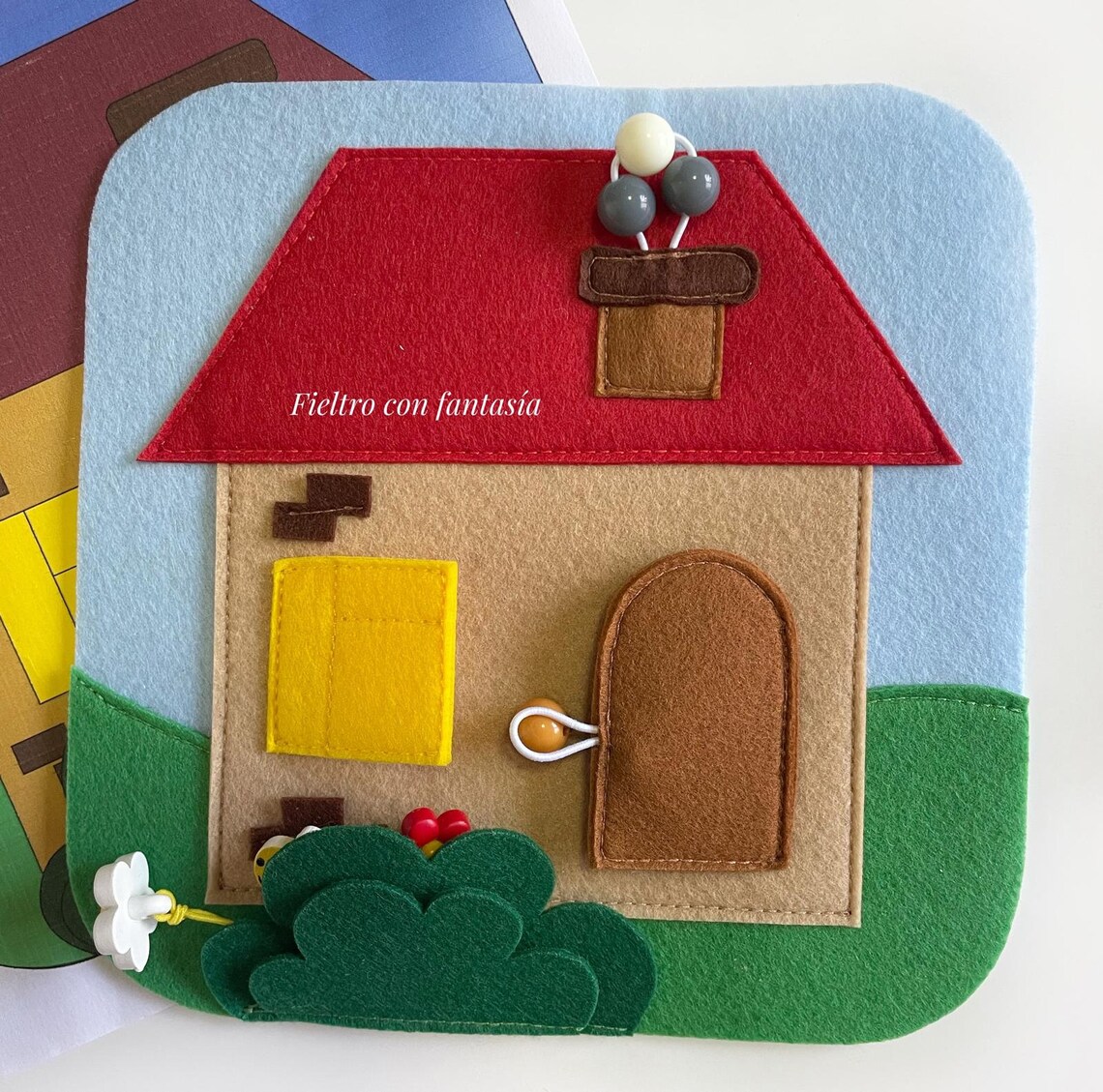 Home Quiet Book Pattern PDF &tutorial Pages, Felt Activity Book Pattern ...