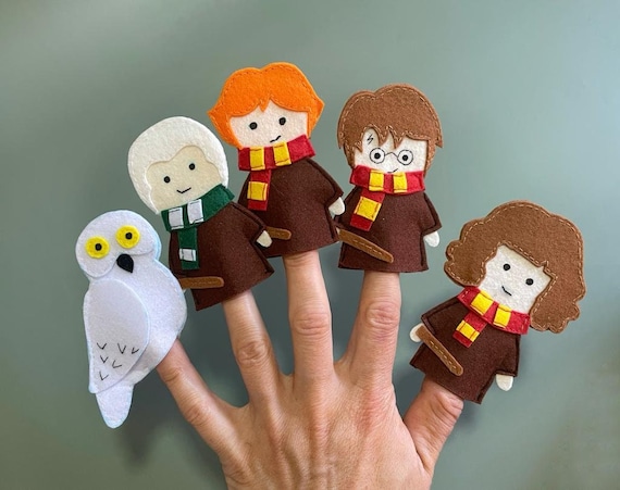 Finger Puppets Set Finger Theater Felt Finger Toys Toddler | Etsy