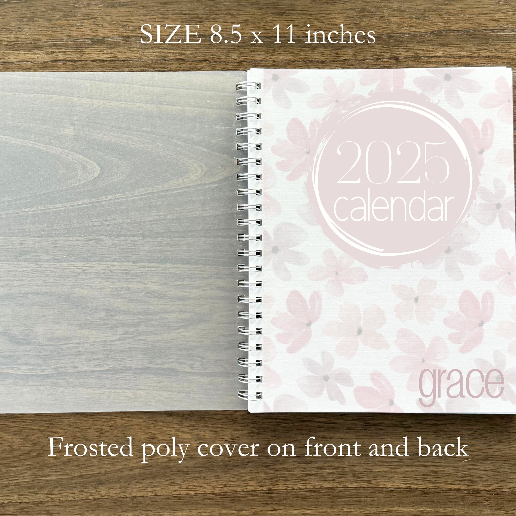 Custom July 2024 Dec 2025 18 Month Personalized Calendar Large Monthly ...