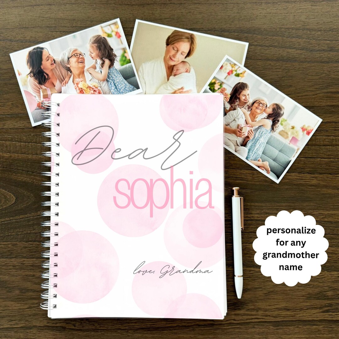 Letters to My Granddaughter Personalized Memory Book Scrapbook New ...