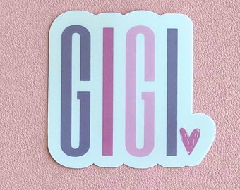 Mimi Sticker Personalized Sticker Mimi Gift for Mimi Cute Sticker ...