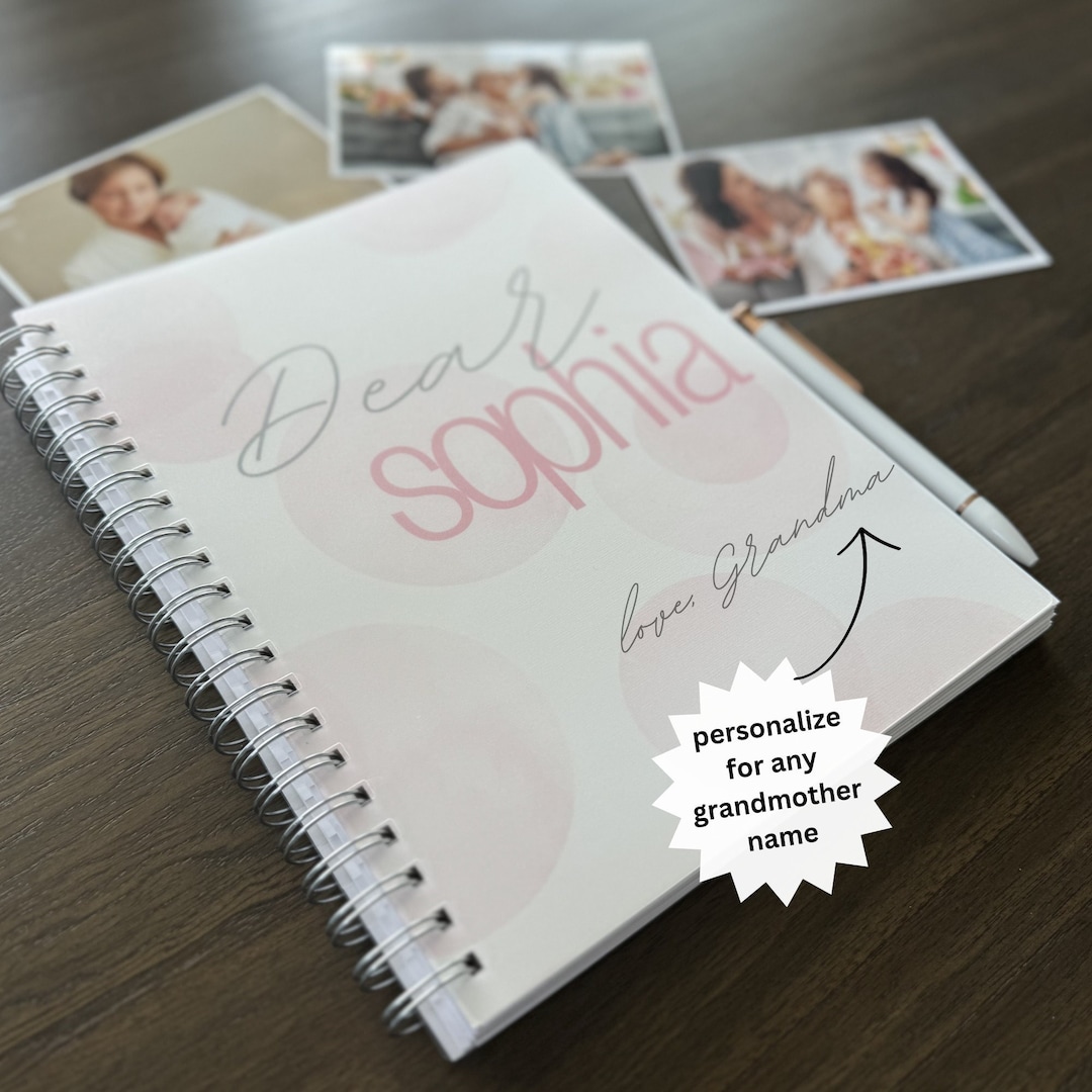 Letters to My Granddaughter Personalized Memory Book Scrapbook New ...