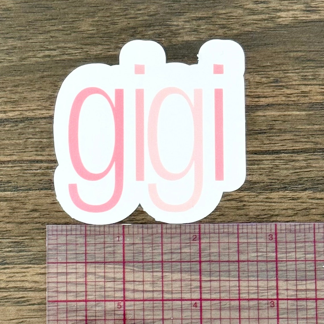 Gigi Sticker Personalized Sticker Gigi Gift for Gigi Cute Sticker ...