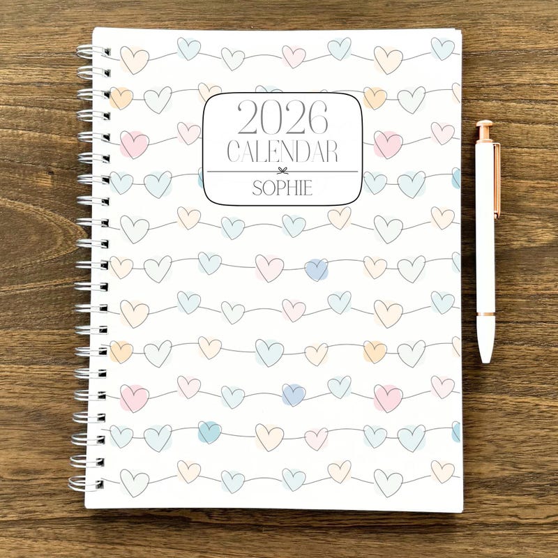 2026 Girly Calendars - Etsy
