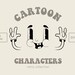 Retro SVG Bundle Cartoon Characters, Cottage Core PNG Clipart Digital ...
