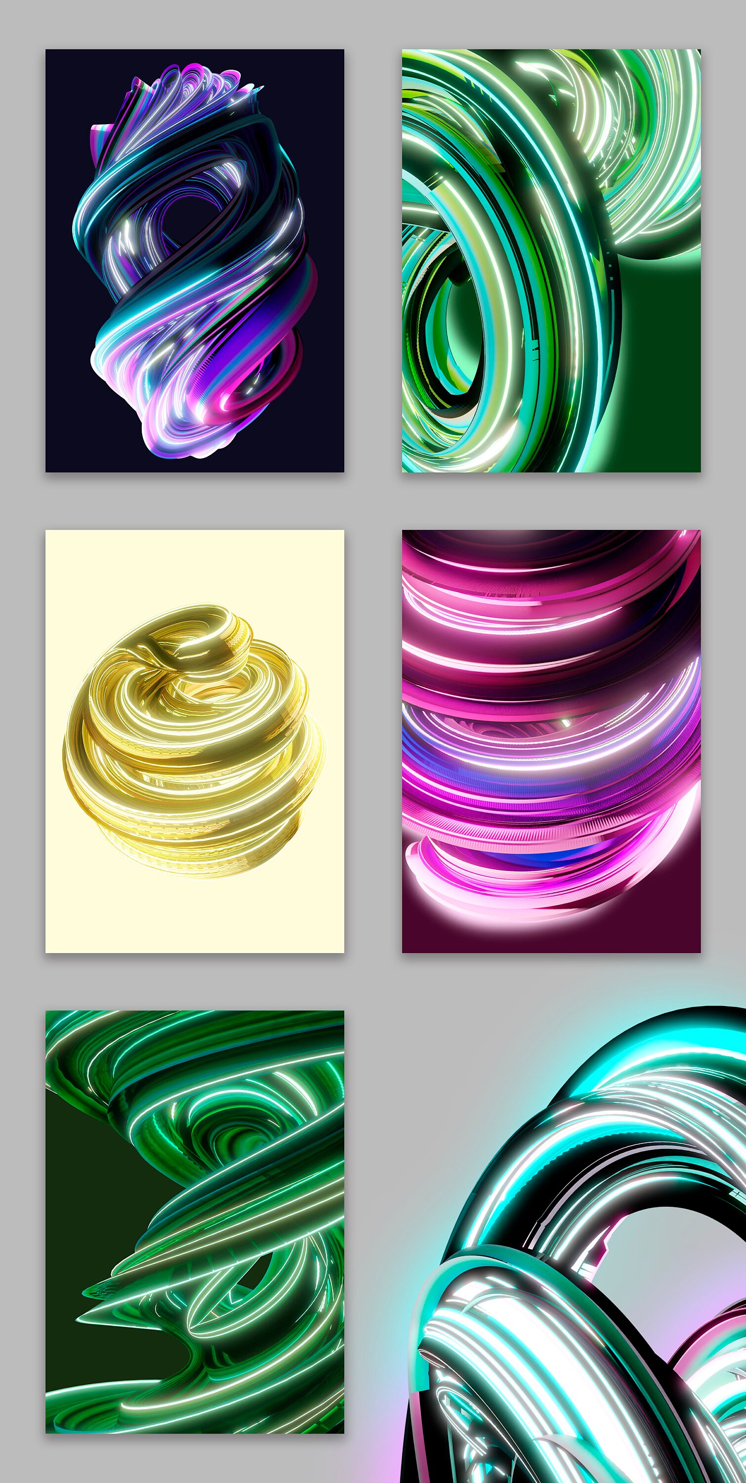 3D Neon Clipart, 3d Print File Digital Download Commercial Use ...